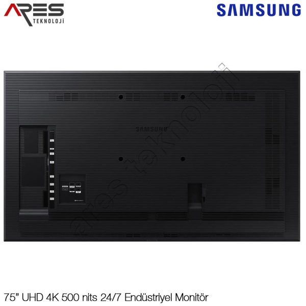 Samsung qm75c 75 inç digital signage endüstriyel monitör